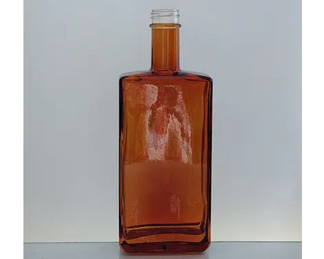 750ml Round Extra White Flint Nordic Glass Vodka Bottle | RSG Glass